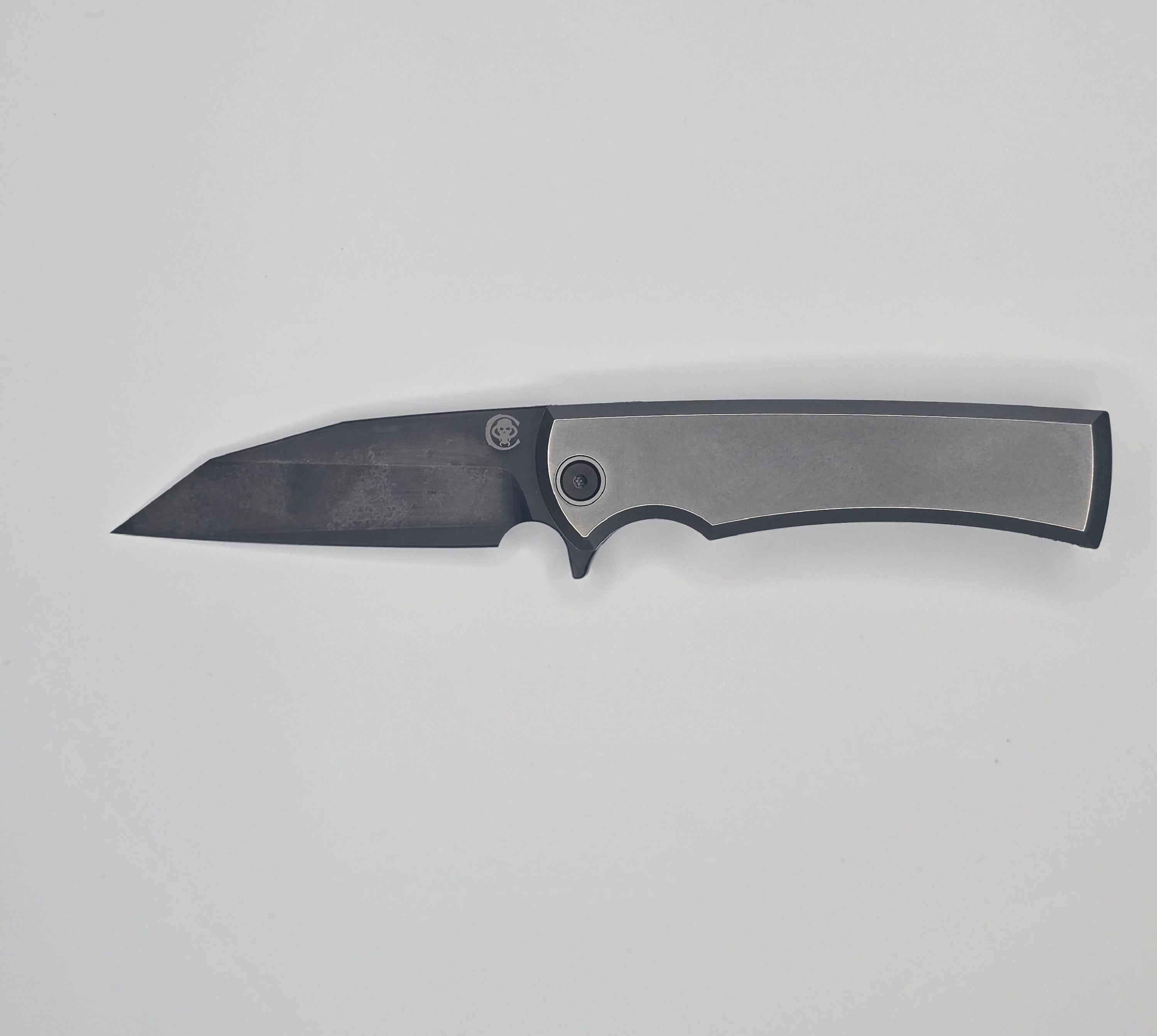 Chaves Knives Sangre Integral Street Folding Knife Bright Stonewashed ...